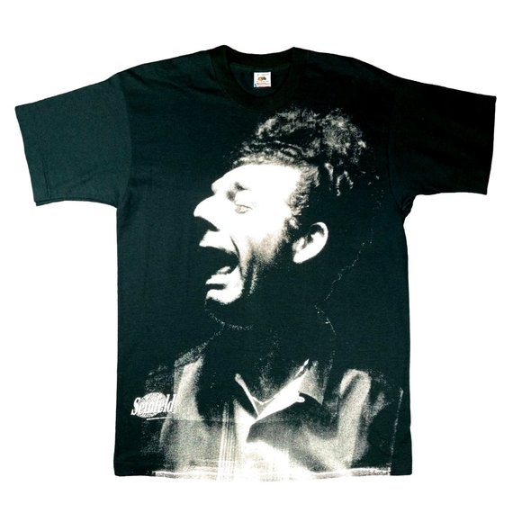 Fruit of the Loom | Shirts | Vintage Seinfeld Kramer T Shirt Big Face ...